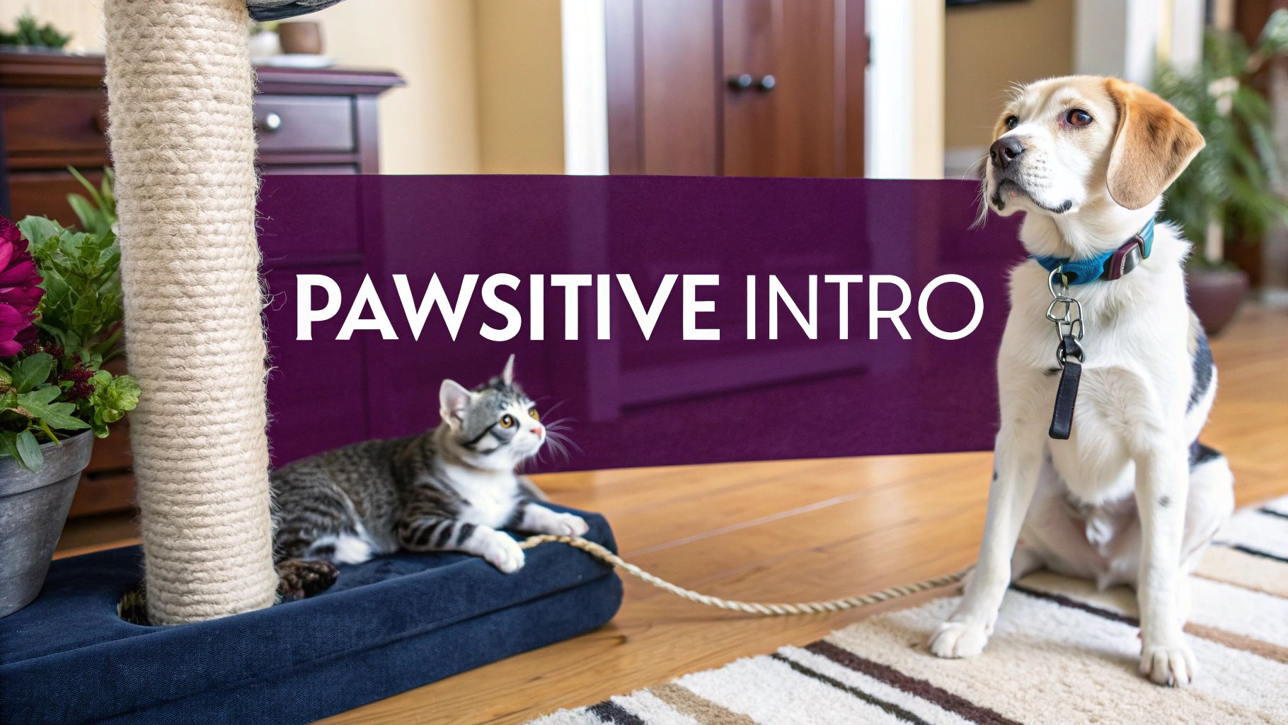 How to introduce cat to dog: A Purr-fectly Pawsitive Guide 🐾 – FloofChonk
